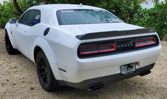 Demon Runs an 8.63 Quarter Mile with the Factory Blower